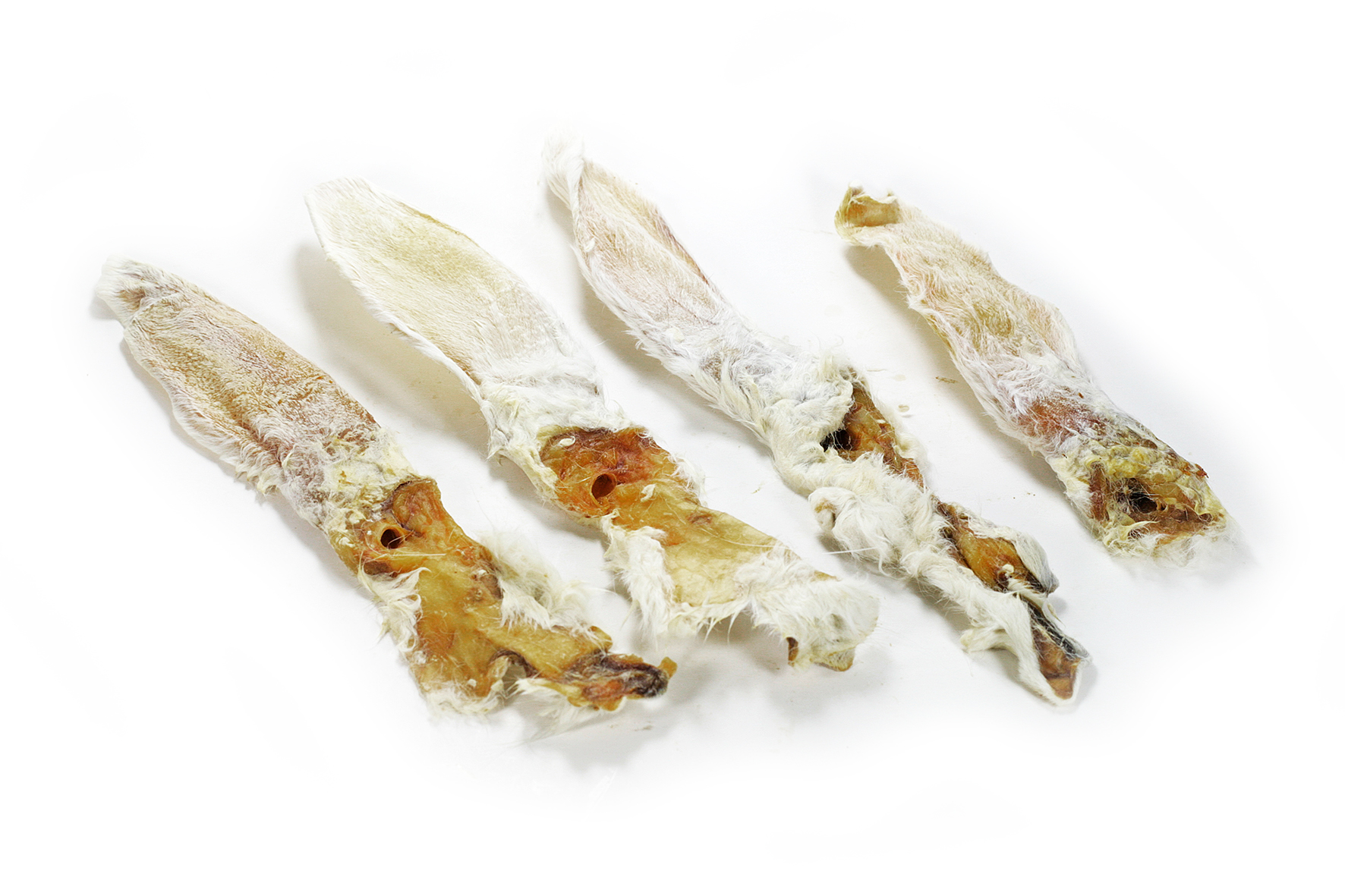 Rabbit ears with fur 100g